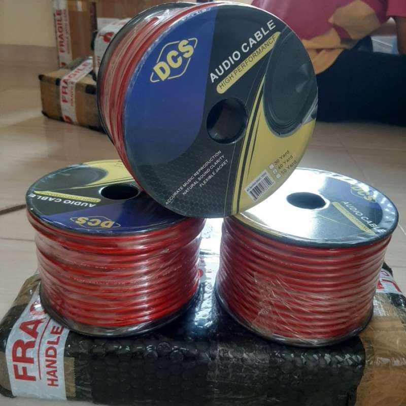 Jual KABEL POWER AMPLIFIRE 8 AWG KABEL AUDIO POWER 8 AWG di Seller ...