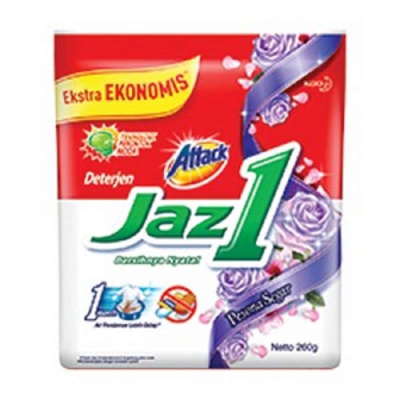 Jual KAO ATTACK DETERGENT POWDER JAZ 1 PESONA SEGAR PCK 250/260g di ...