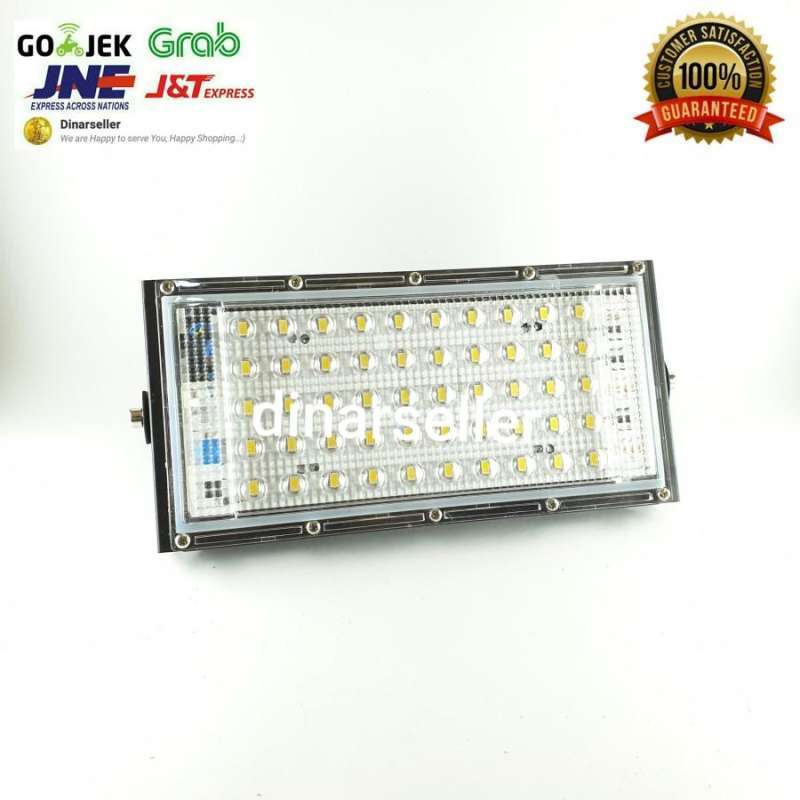 Jual LAMPU SOROT LED 50W SLIM FLOODLIGHT di Seller Dinarseller ...