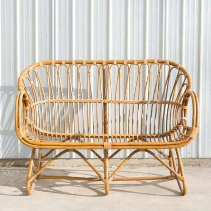 Jual Kursi Bangku Rotan Alami / Asli 2 Dudukan Di Seller Mebelrotanid ...