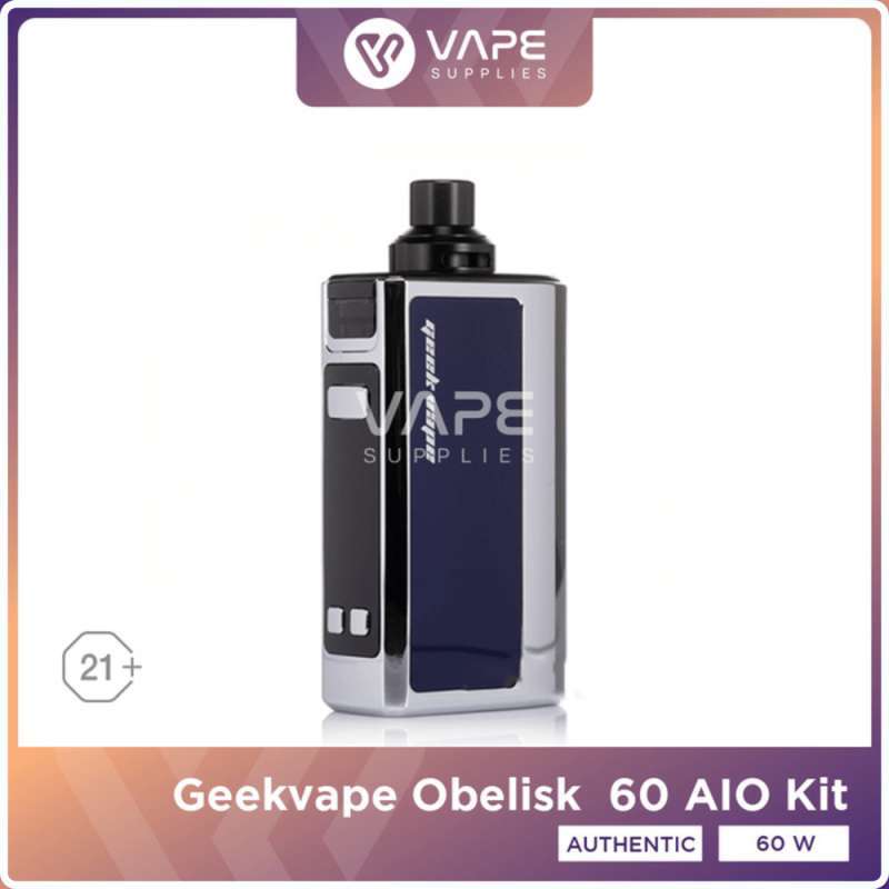 Jual Geekvape Obelisk 60 Aio Pod Mod Kit 60W 2200Mah Authentic Kode 128 ...