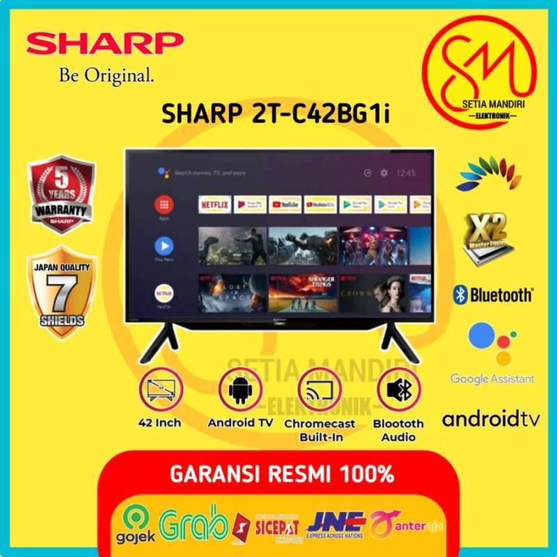 Jual Kargo | Sharp 2t-c42bg1i Smart Android Led Tv 42 Inch Full Hd Digital Di Seller Setia ...