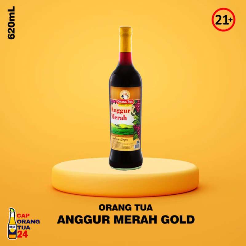 Jual Anggur Merah Gold Orang Tua 620ml Original (amer Gold) Di Seller ...