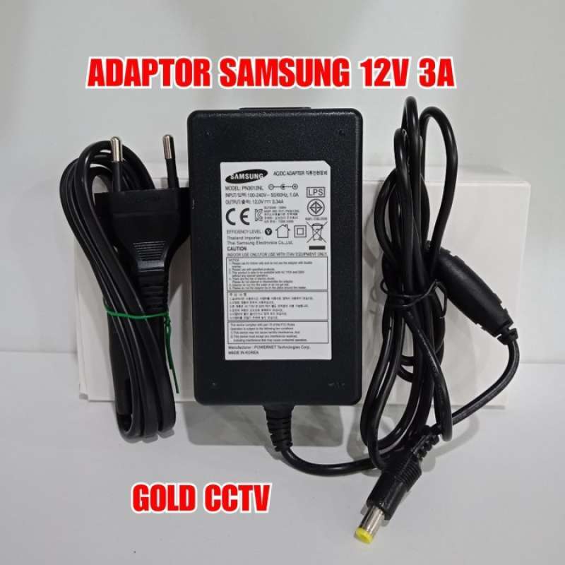 Promo OEM Adaptor 12V 3A Samsung Cocok Untuk Dvr / Cctv Diskon 50% di ...