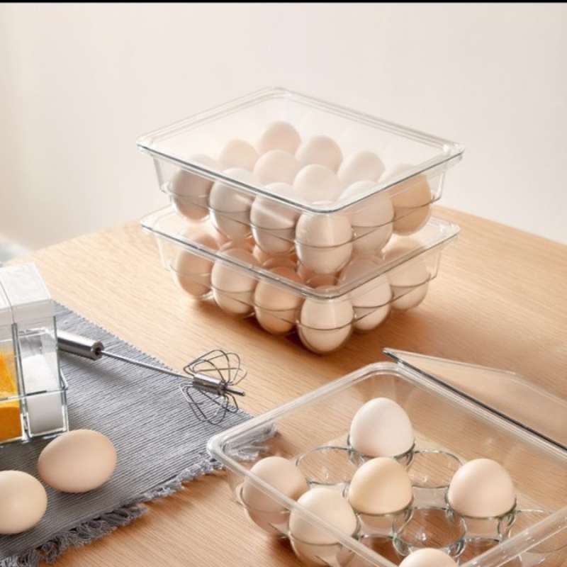 Promo kotak telur box telur tempat telor telur egg box portable isi 12 ...