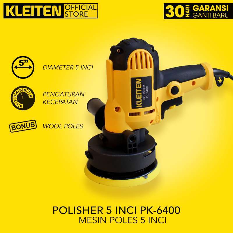 Jual KLEITEN Mesin Poles Mobil 5 Inci - Polisher 5 Inch - Mesin Poles ...