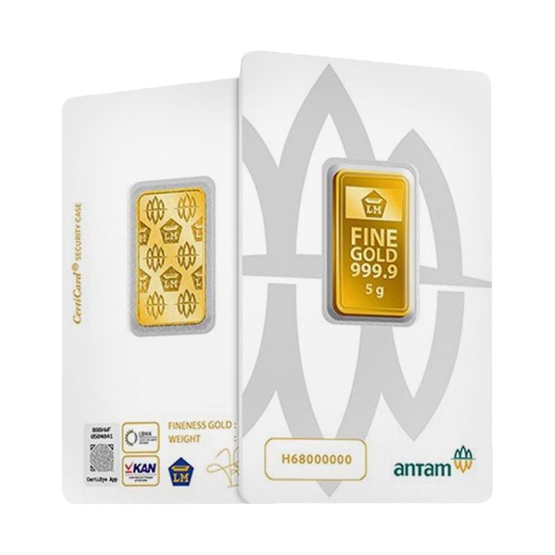 Jual Antam Press Certieye Certicard 2019 Logam Mulia [5 G] Di Seller ...