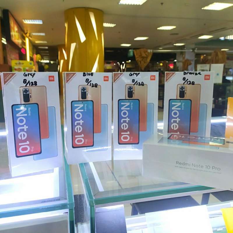 Jual XIAOMI redmi note 10 pro 8/128gb garansi resmi 1 tahun - 8/128gb ...