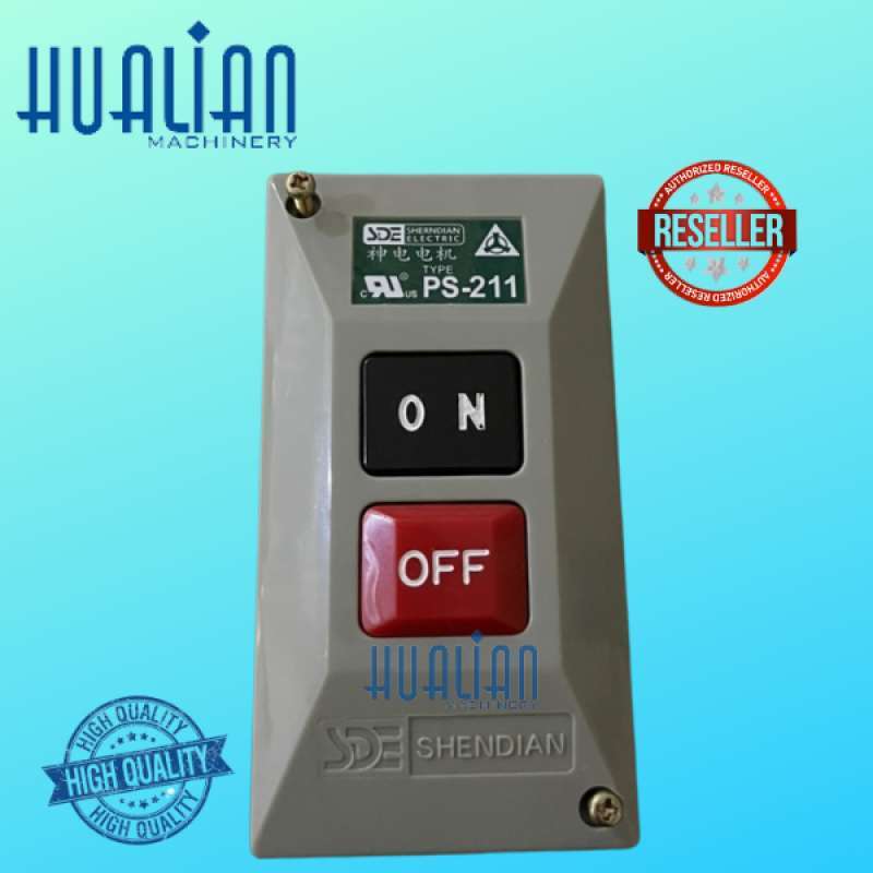 Promo Manual Motor Starter Ps 211 (switch On And Off) Hualian Diskon 13 ...