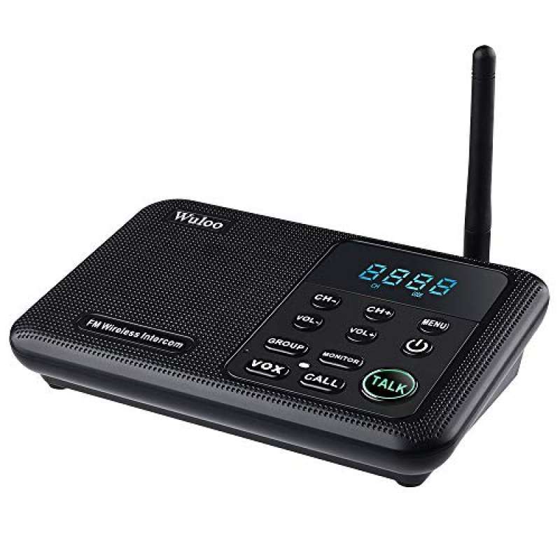 Promo Wuloo Intercoms Wireless for Home 1 Mile Range 22 Channel 100 ...
