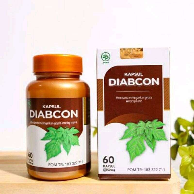 Jual Kapsul Diabcon Obat Diabetes Gula Darah Kencing Manis Her Bal ...