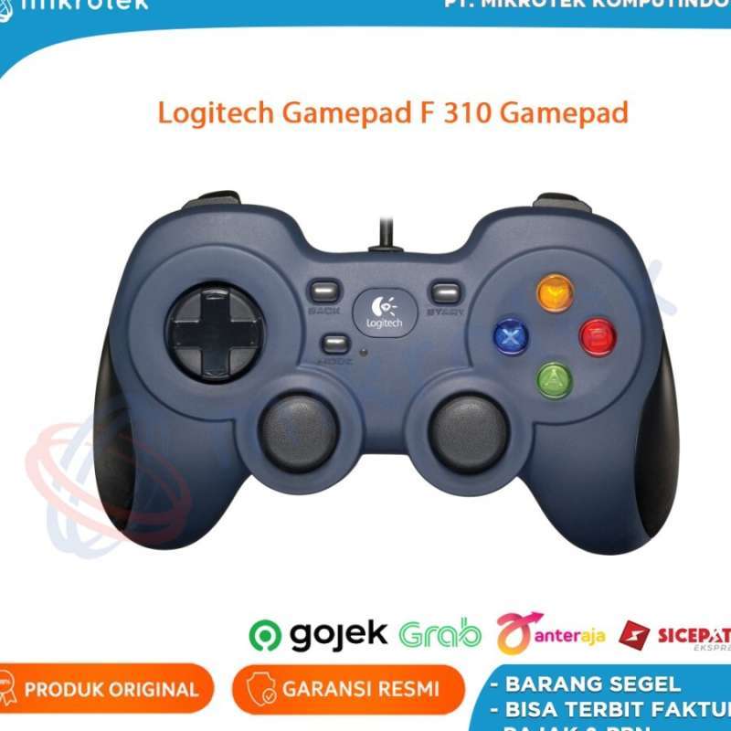 Jual Logitech Gamepad F 310 Gamepad di Seller PT Mikrotek Komputindo ...