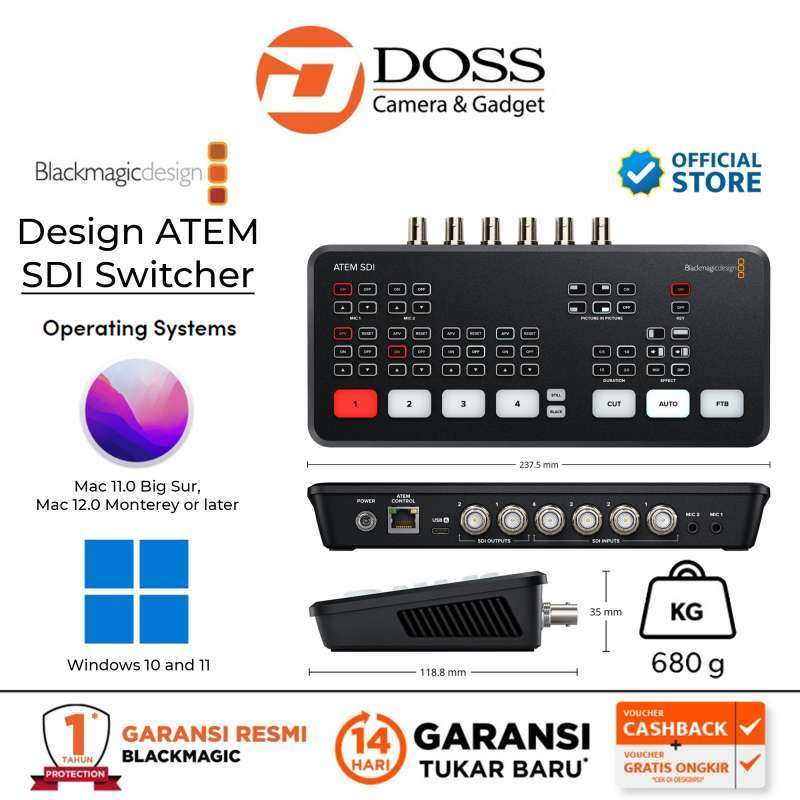 Jual Switcher Blackmagic Original Murah - Harga Diskon Maret 2024 | Blibli