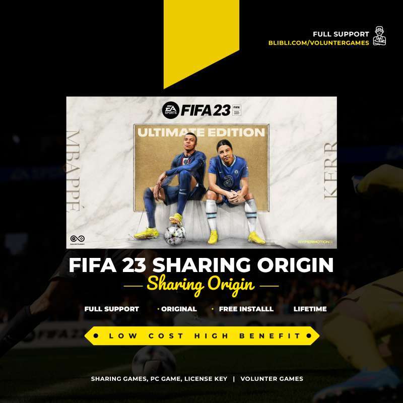 Promo FIFA 23 PC ORIGINAL ORIGIN Diskon 31% di Seller Volunter Games ...
