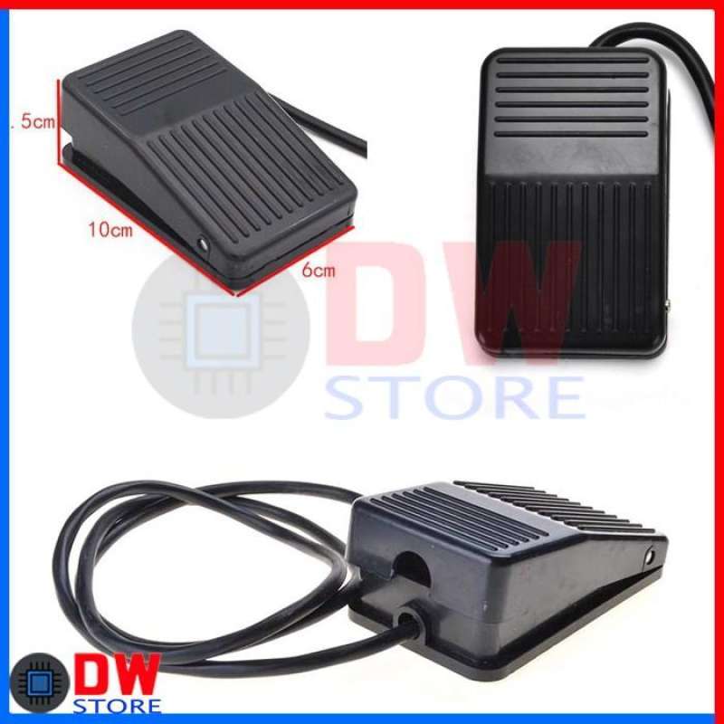 Jual Fs-1 Fs1 Foot Pedal Switch Saklar Injak Kaki 250v 10a Push-on Push ...