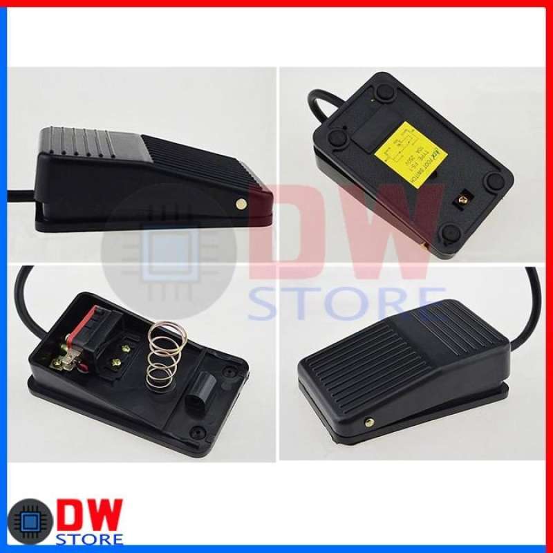 Jual Fs-1 Fs1 Foot Pedal Switch Saklar Injak Kaki 250v 10a Push-on Push ...