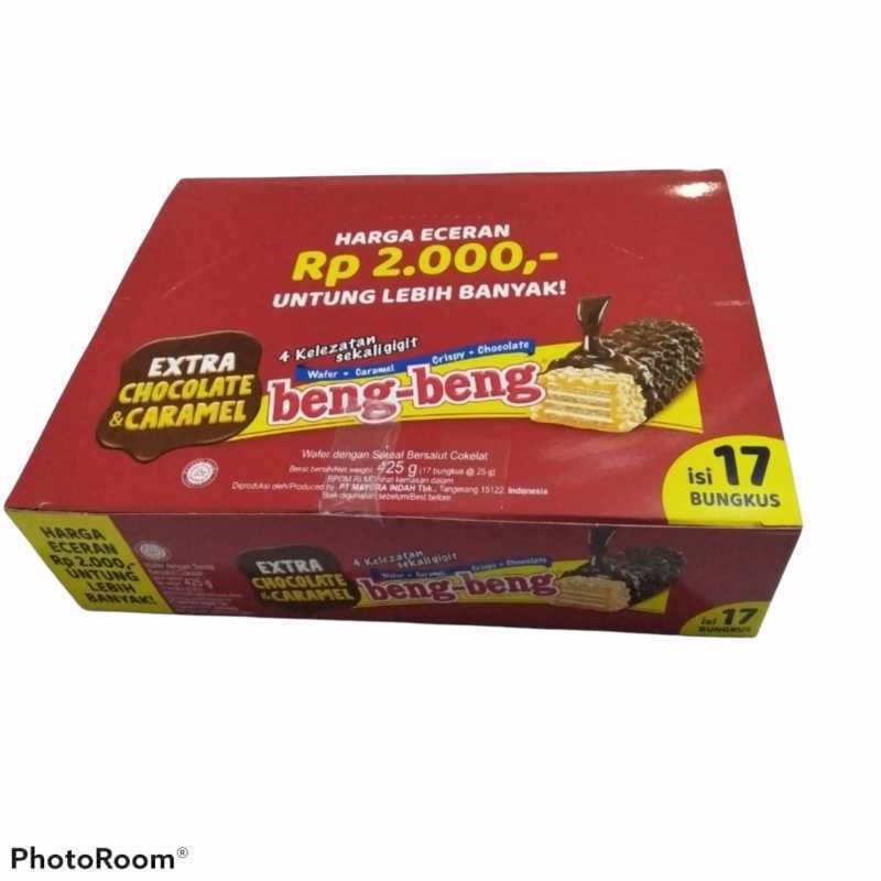 Jual Beng Beng Regular Box isi 17 @ 25g Beng-Beng Wafer Coklat Biskuit ...