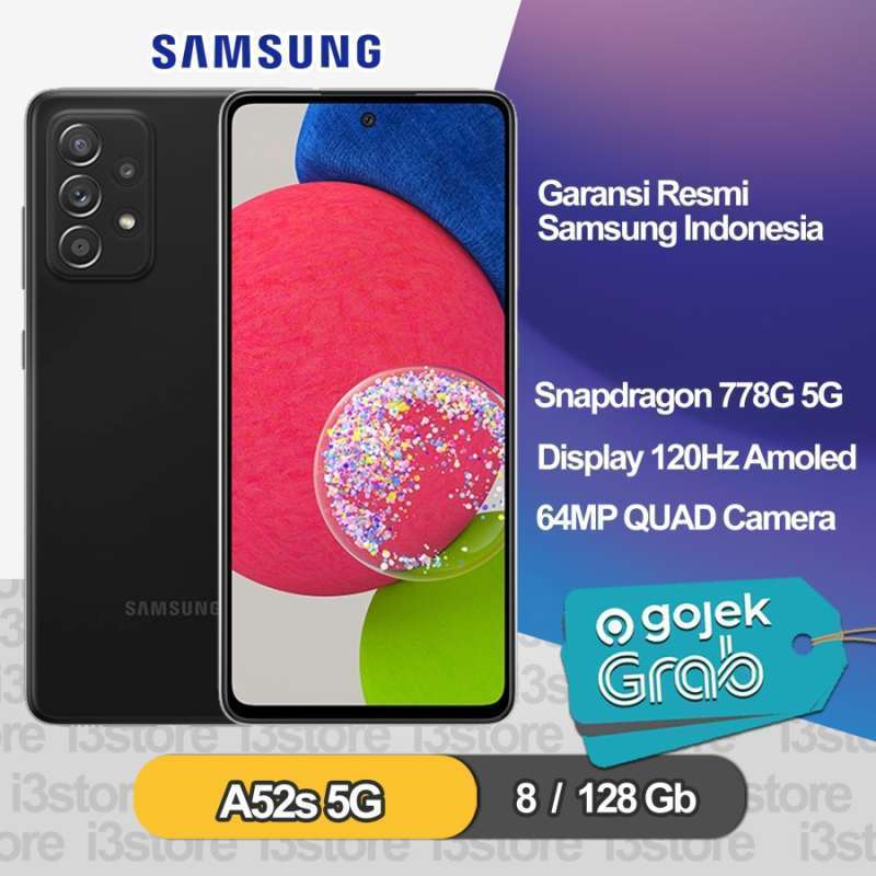 Jual Samsung Galaxy A52s 8/128 Gb 8Gb 128GB 5G Garansi Resmi SEIN A52 s - Putih di Seller TOP ...