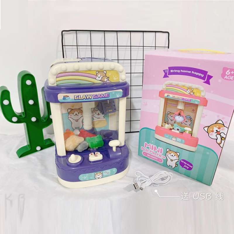 Promo Claw Game / Joy Claw Doll Machine / Mesin Capit Mini Mirip Di ...