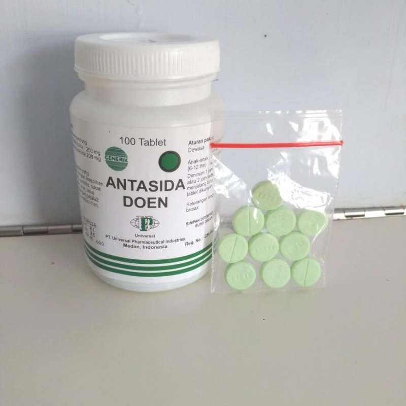 Jual antasida doen strip 10 tablet generik obat maag lambung di Seller ...