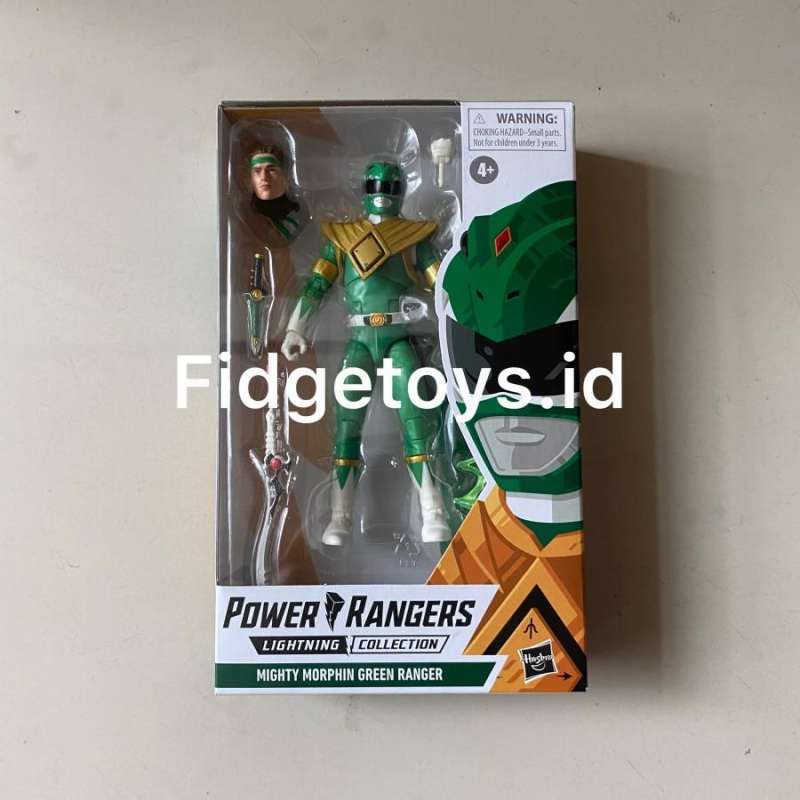 Jual Hasbro Power Rangers Lightning Green Ranger - Hot Toys 2020 di ...