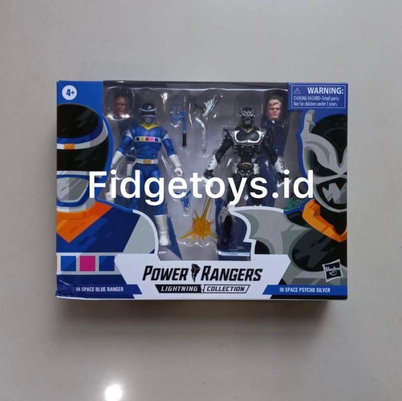 Jual Hasbro Power Rangers Lightning in Space Blue Ranger Vs. Silver Ranger di Seller fidgetoys ...