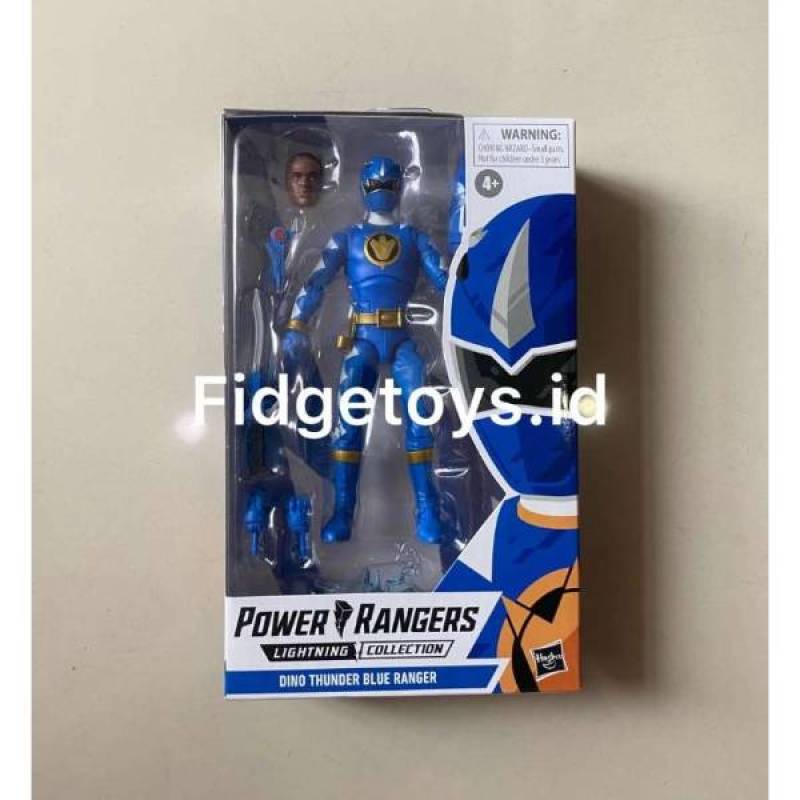 Jual Hasbro Power Ranger Lightning Mighty Morphin Dino Thunder Blue di Seller fidgetoys.id ...