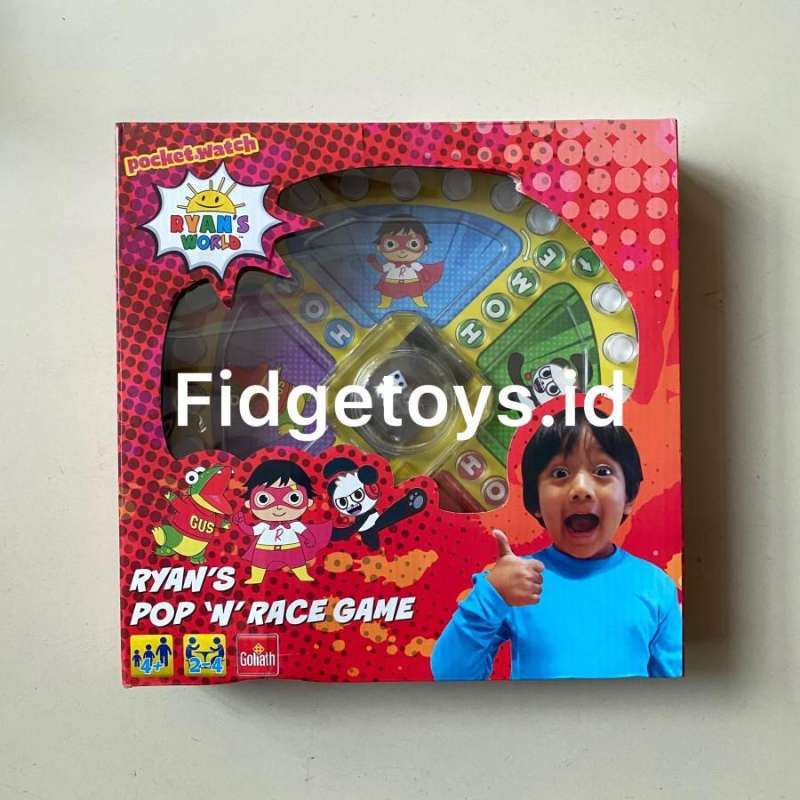 Jual Ryan's World Pop n Race Goliath Games - Hot Toys 2020 di Seller ...