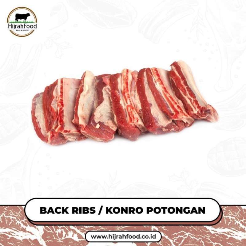 Jual Back Ribs Konro Daging Sapi Iga Konro Utuh Potongan Qty 1