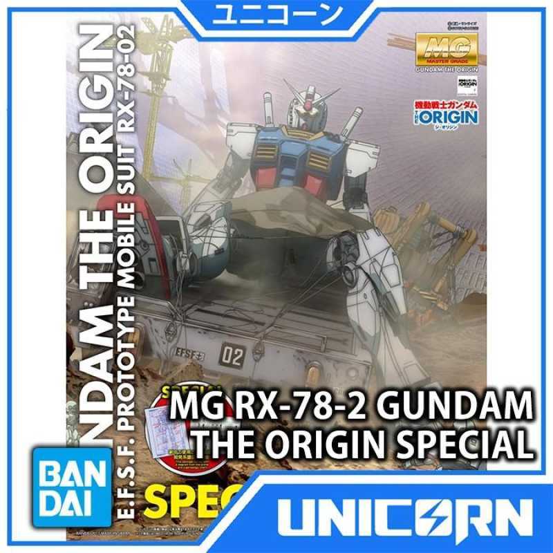 Jual MG RX 78 2 GUNDAM THE ORIGIN SPECIAL VER di Seller Unicorn Toys ...