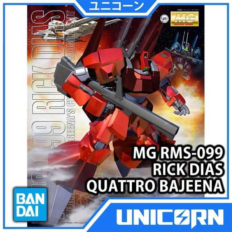 Jual MG RICK DIAS QUATRO CUSTOM / 1/100 GUNDAM BANDAI ORIGINAL RMS-099 di Seller Unicorn Toys ...