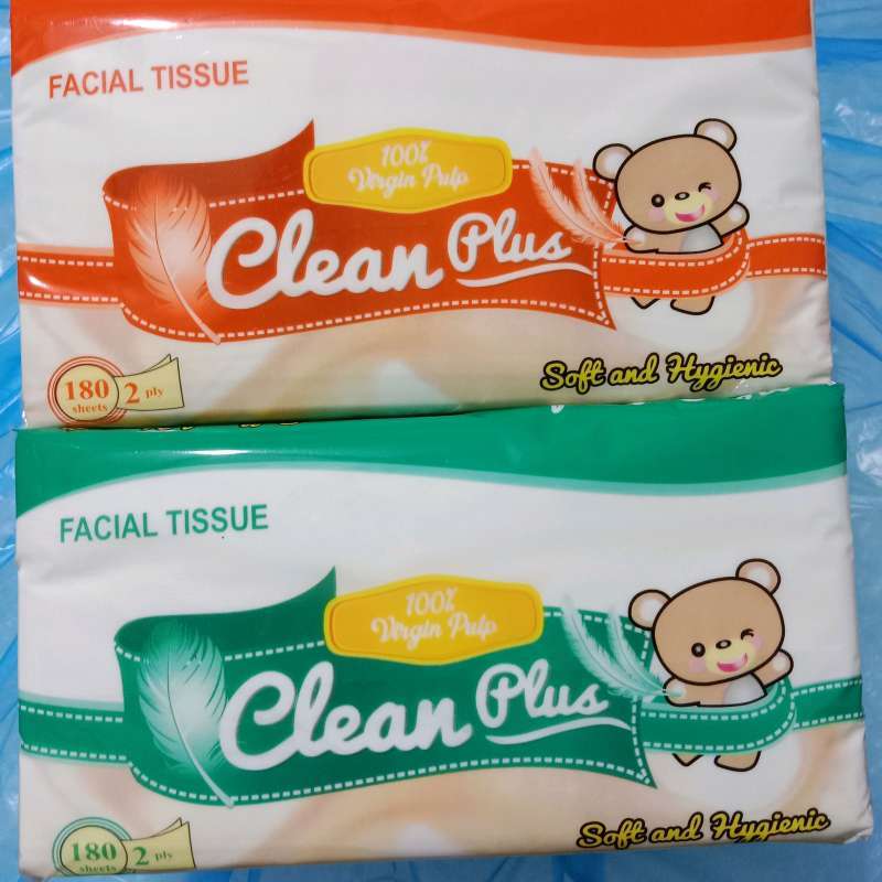 Jual Tissue clean plus 180 sheet di Seller Toko karin - Rajegmulya, Kab ...
