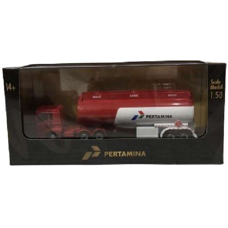 Jual Diecast miniatur mobil pertamina ukuran skala 1:50 BOX KACA ...