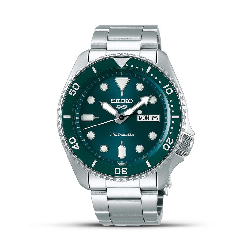 Promo Jam Tangan Pria Seiko 5 Sports Srpd61k1 Automatic Green Hulk Dial ...