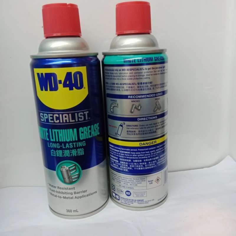 Promo Wd 40 Specialist High Performance White Lithium Grease Diskon 12% ...