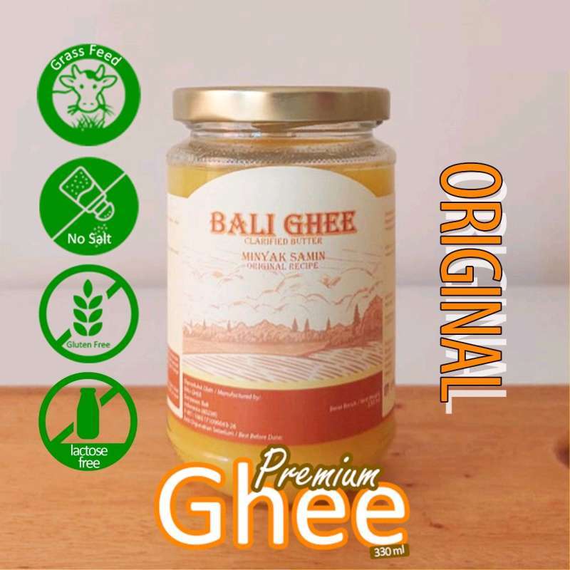 Jual Bali Ghee Clarified Butter Ghee Original Grass Feed Gluten Free ...