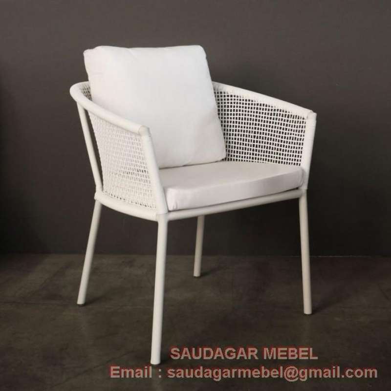 Jual Kursi Rotan Minimalis Modern Retro, Kursi Makan Industrial Rotan ...