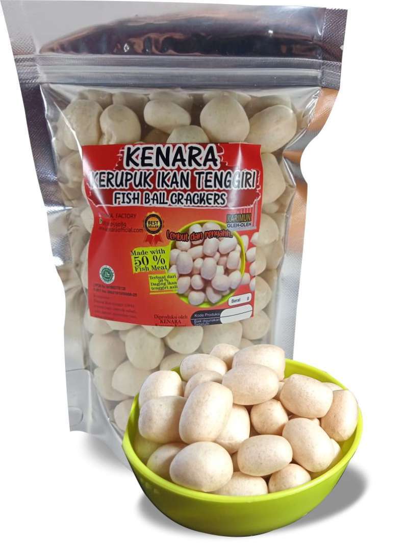 Jual Kerupuk Ikan Tenggiri Kenara Berat 250 Gram Di Seller Kerupuk