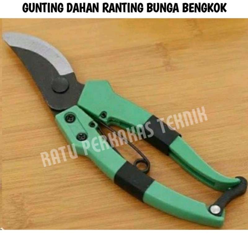 Promo GUNTING DAHAN RANTING BUNGA 6.5 INCH MODEL BENGKOK SERBAGUNA ...