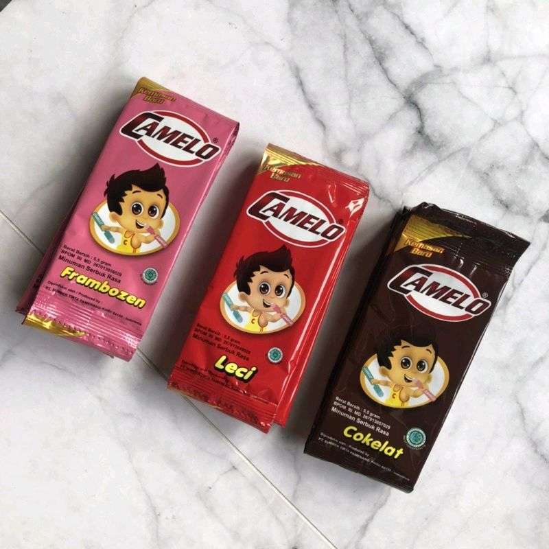 Jual [RENTENGAN] CAMELO ES SERBUK ISI 10PCS di Seller Aisyah olshop ...