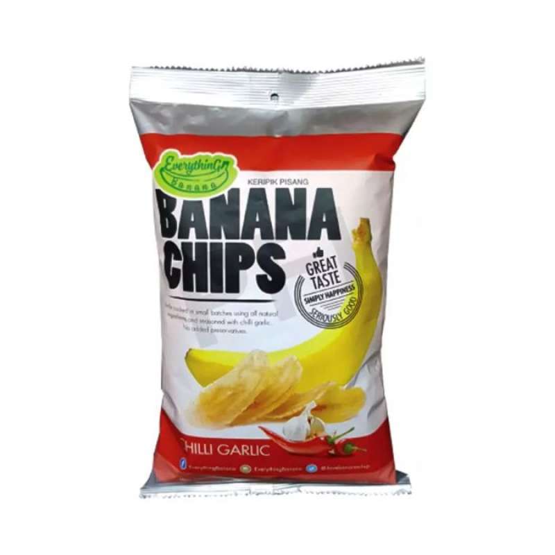 Jual BANANA CHIPS CHILI GARLIC 80 GR di Seller FRESTIVE SUPERMARKET KEMANG - Kota Jakarta ...