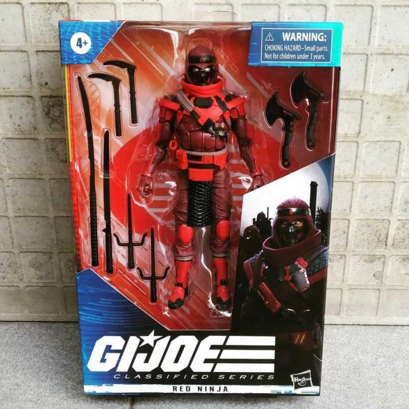 Jual HASBRO GI-JOE CLASSIFIED SERIES GIJOE RED NINJA di Seller ...