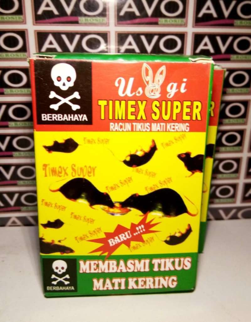 Jual Umpan Racun Tikus TIMEX SUPER Ampuh Basmi Tikus Mati Kering di ...