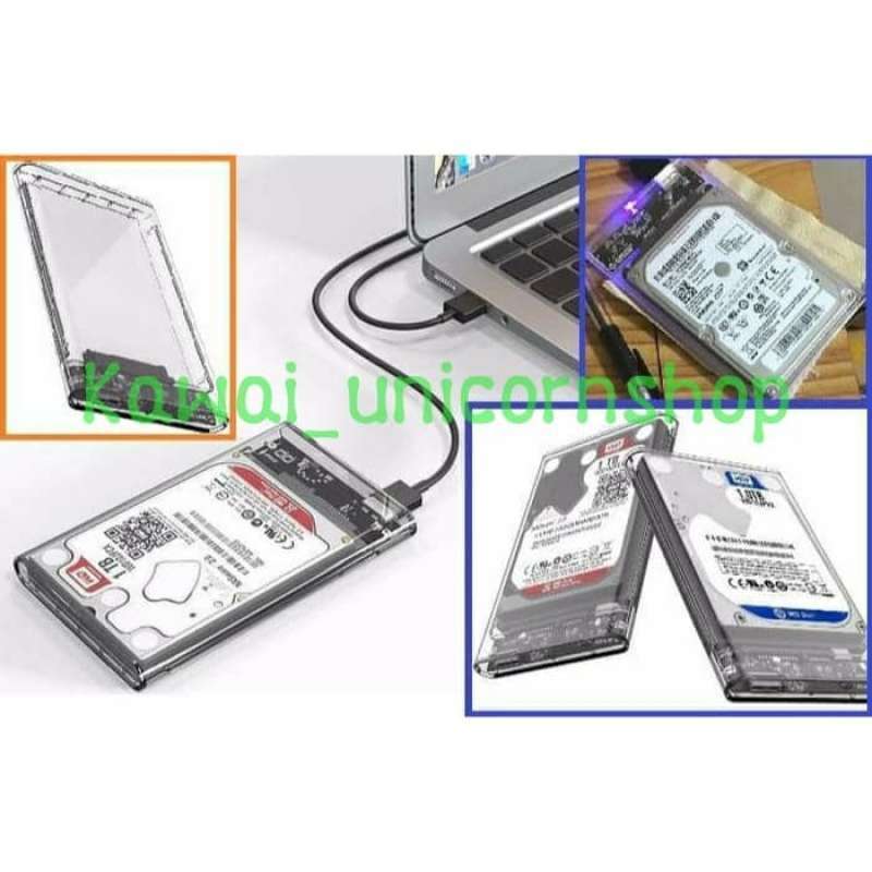 Promo Casing Hard Disk External Enclosure Usb 3.0 co Transparent Diskon ...
