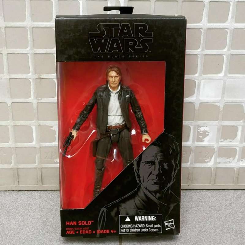 Jual HASBRO STAR WARS BLACK SERIES HAN SOLO THE FORCE AWAKENS TFA EPS ...