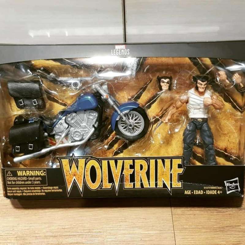 Jual HASBRO MARVEL LEGENDS WOLVERINE MOTORCYCLE BIKE LOGAN X-MEN XMEN ...