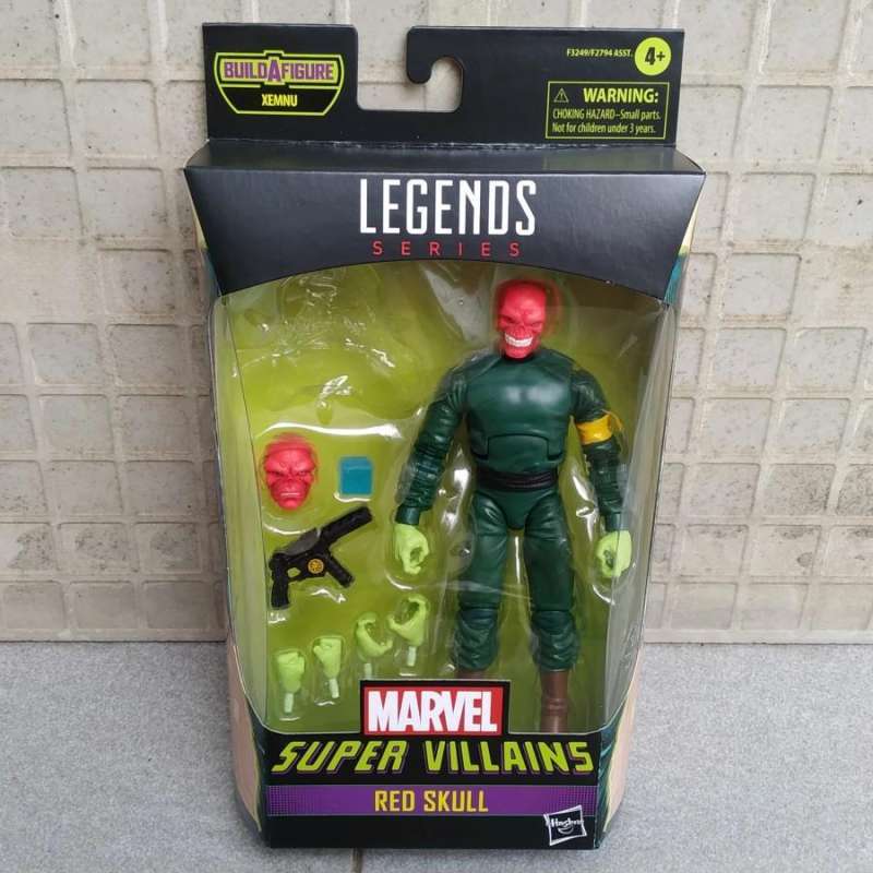 Jual HASBRO MARVEL LEGENDS SUPER VILLAINS RED SKULL TANPA BAF XEMNU ...
