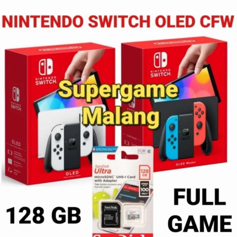 Jual Nintendo Switch Oled CFW Console Game Copy di Seller Supergame ...