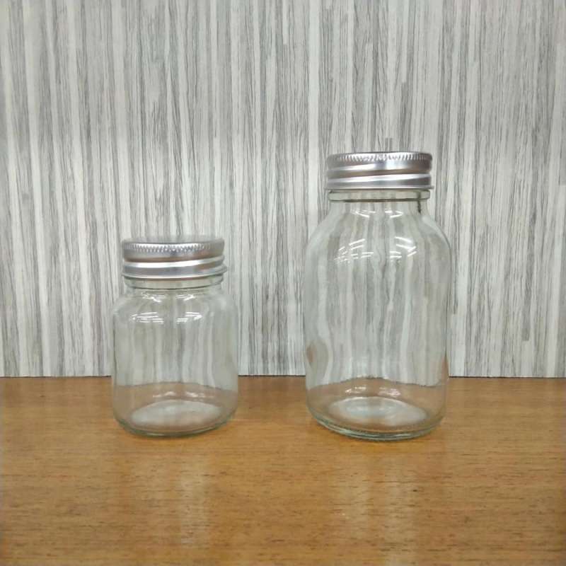 Jual Botol Kaca Tutup Silver 60 Ml Dan 150 Ml - 60 Ml Di Seller Cafe ...