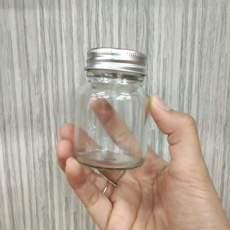 Jual Botol Kaca Tutup Silver 60 Ml Dan 150 Ml - 60 Ml Di Seller Cafe ...